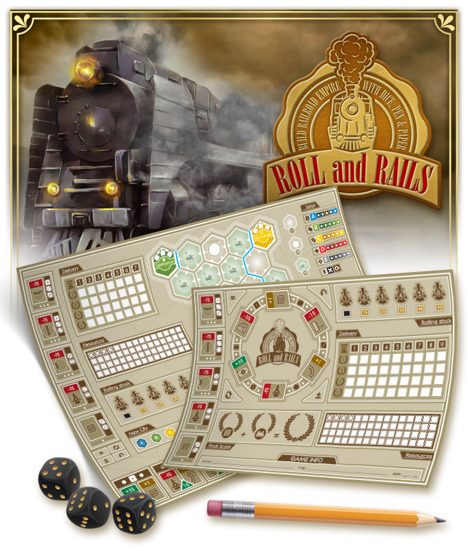 Roll And Rails – OnTableTop – Home of Beasts of War