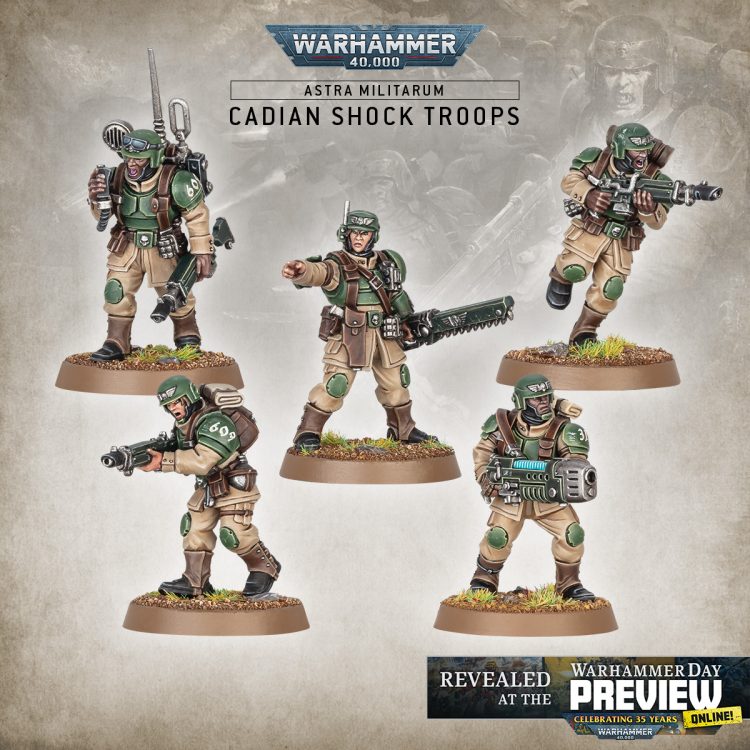 Cadian Stands! Big Astra Militarum Update For Warhammer 40K! – OnTableTop – Home of Beasts of War