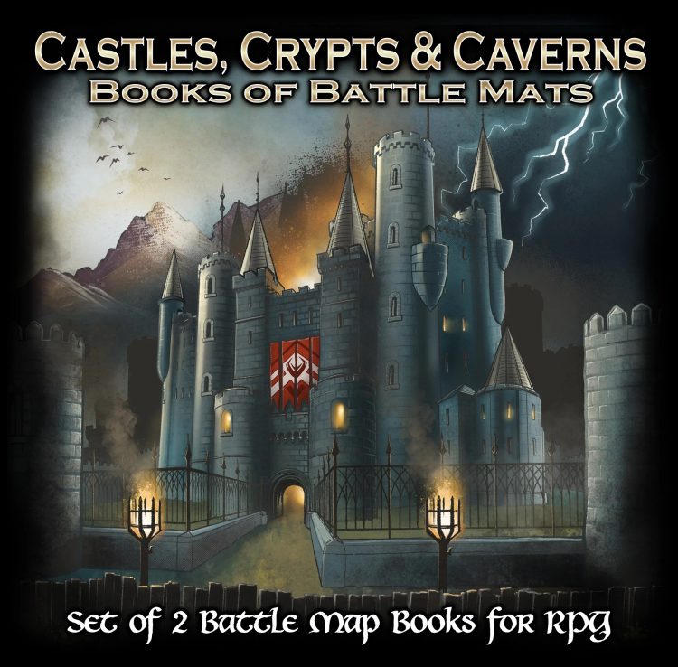 Delve Into Castles & Crypts With New Loke BattleMats Book! – OnTableTop ...