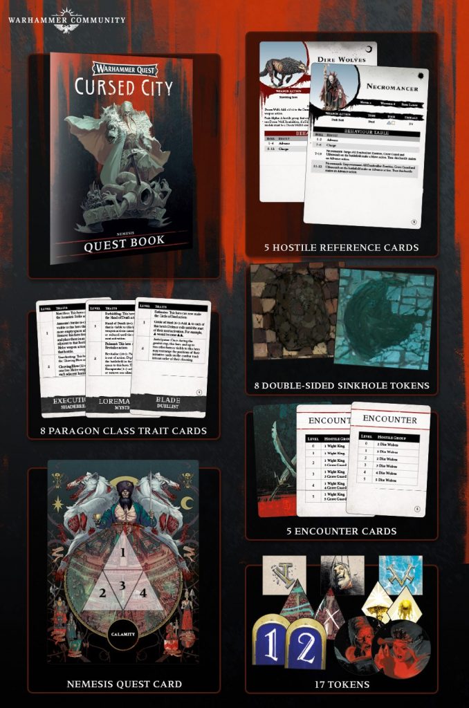 Warhammer Quest: Cursed City Gets Final Expansion – Nemesis – OnTableTop – Home of Beasts of War