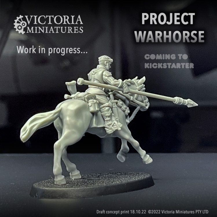 Victoria Miniatures Tease Project Warhorse For Sci-Fi Wargaming ...