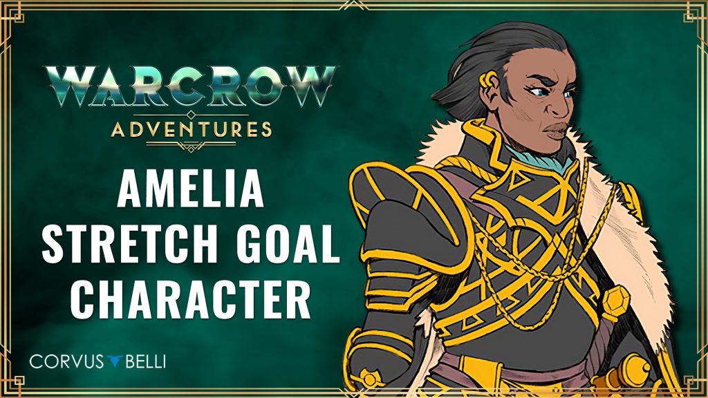 Amelia Character Spotlight: Warcrow Adventures Stretch Goal Unlocked ...