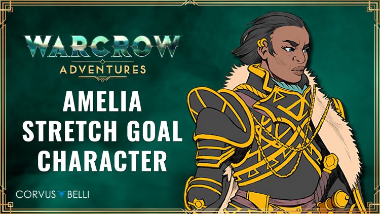 Amelia Character Spotlight Warcrow Adventures Stretch Goal Unlocked Ontabletop Home Of