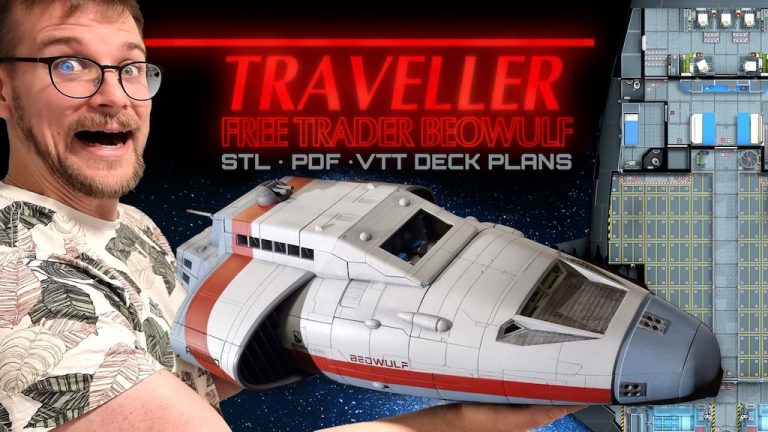 2nd Dynasty Brings HUGE 28mm Beowulf Starship To Kickstarter ...