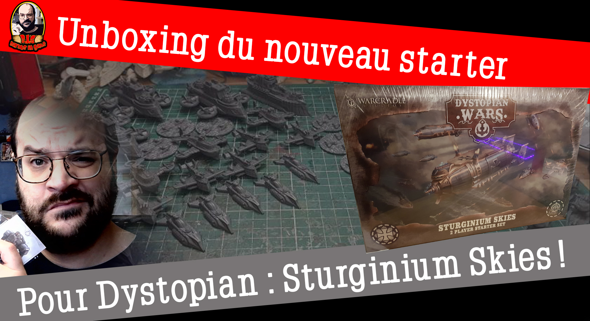 Unboxing du nouveau starter 2 joueurs pour Dystopian wars Sturginium ...