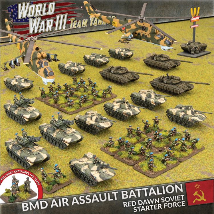 Pre-Order Battlefront Miniatures’ World War III: Red Dawn Range – OnTableTop – Home of Beasts of War