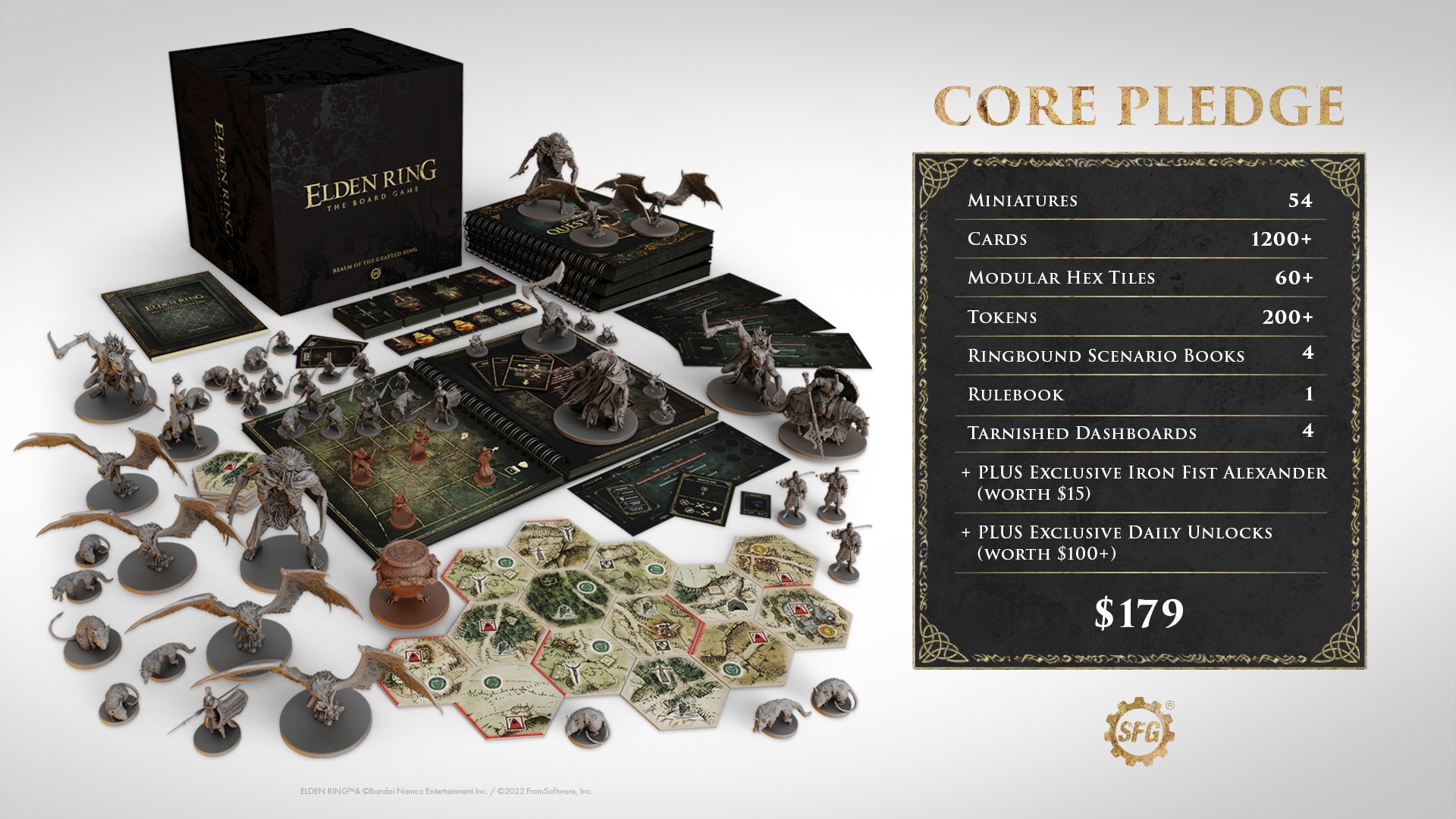 Pledge Levels Revealed For Elden Ring The Board Game OnTableTop