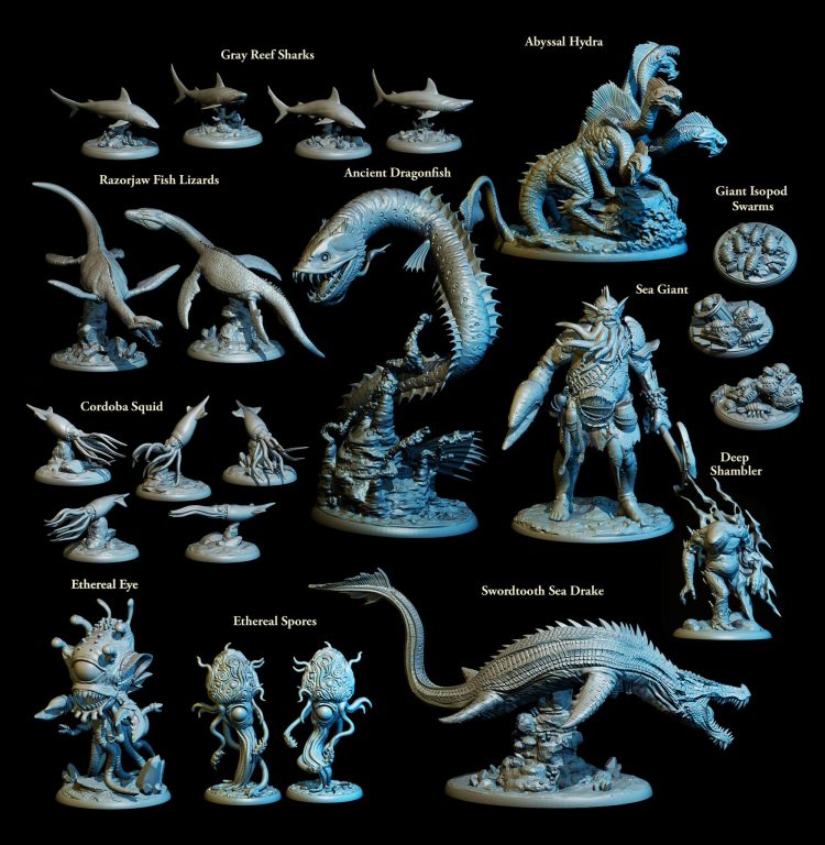 Snap Up 3D Printable Darkstar Rift Starter Set For DeepWars ...