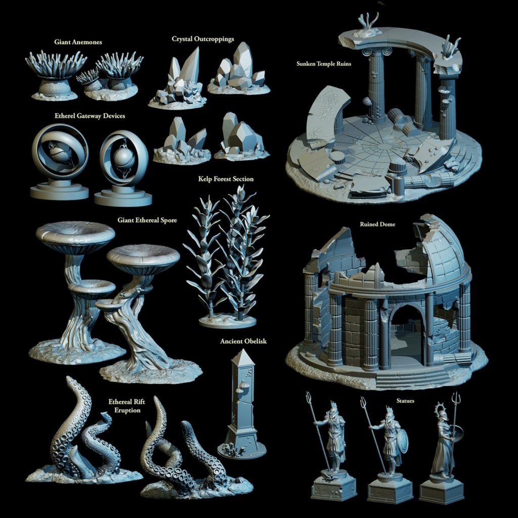 Snap Up 3D Printable Darkstar Rift Starter Set For DeepWars ...