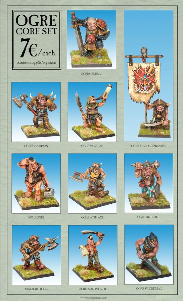 Red Bard Bring Oldhammer Ogre Mercenaries To Kickstarter – OnTableTop – Home of Beasts of War