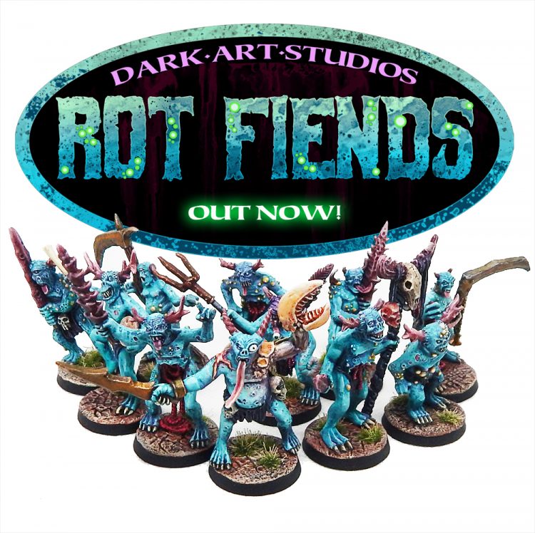 Dark Art Studios Unleash Their Deadly Rot Fiend Demons – OnTableTop ...