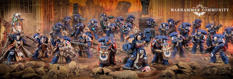 Start A New Space Marine Army With Warhammer 40K Strike Forces ...