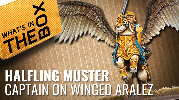 Unboxing: Halfling General On Winged Aralez | Kings of War – OnTableTop ...