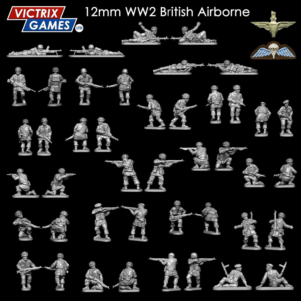 Victrix Miniatures Preview New 12mm WW2 British Airborne – OnTableTop ...