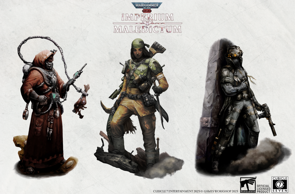 Character Creation In Warhammer 40K RPG: Imperium Maledictum ...
