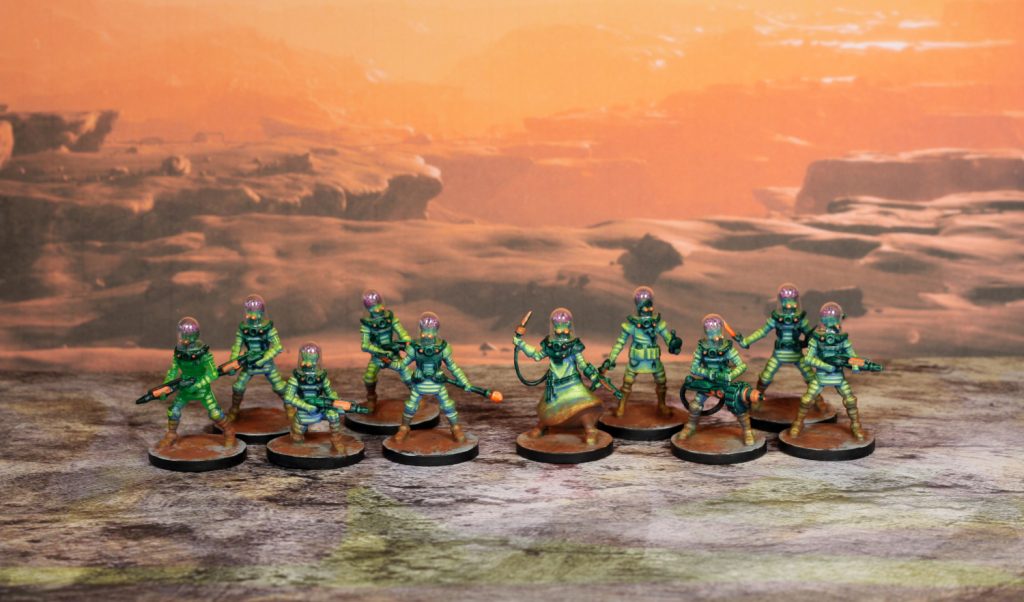 Dive Into Sci-Fi Skirmish Game, Mars: Code Aurora, In March ...