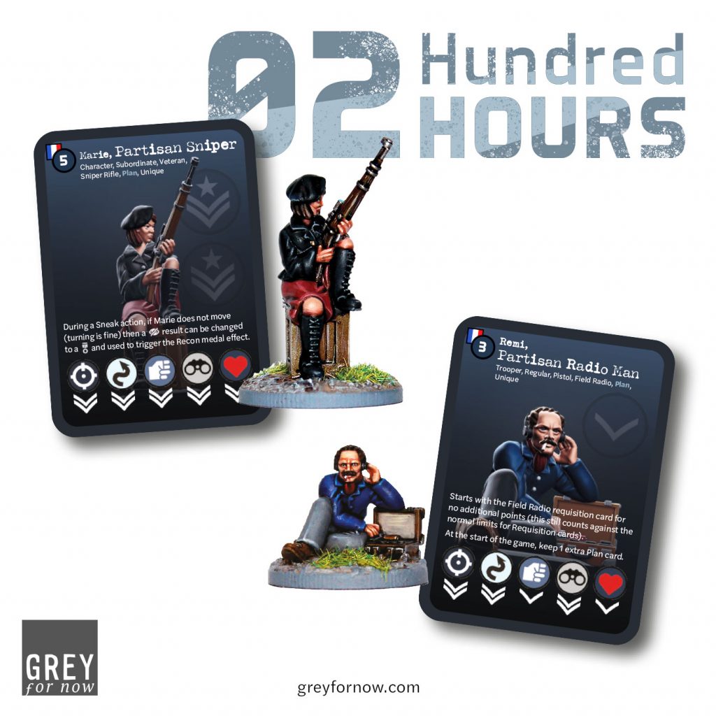 Grey For Now Preview More Partisan Fighters For 02 Hundred Hours ...