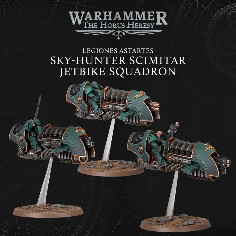 Sky-hunter Jetbikes Come To Warhammer: The Horus Heresy! – OnTableTop ...