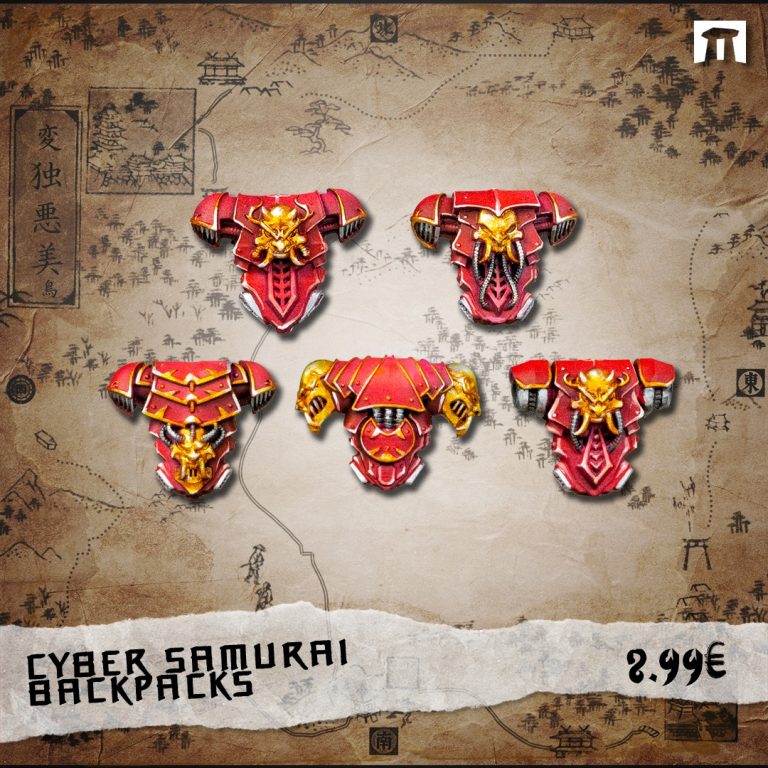 Kromlech Preview The Return Of Their Cyber Samurai Sci-Fi Range ...