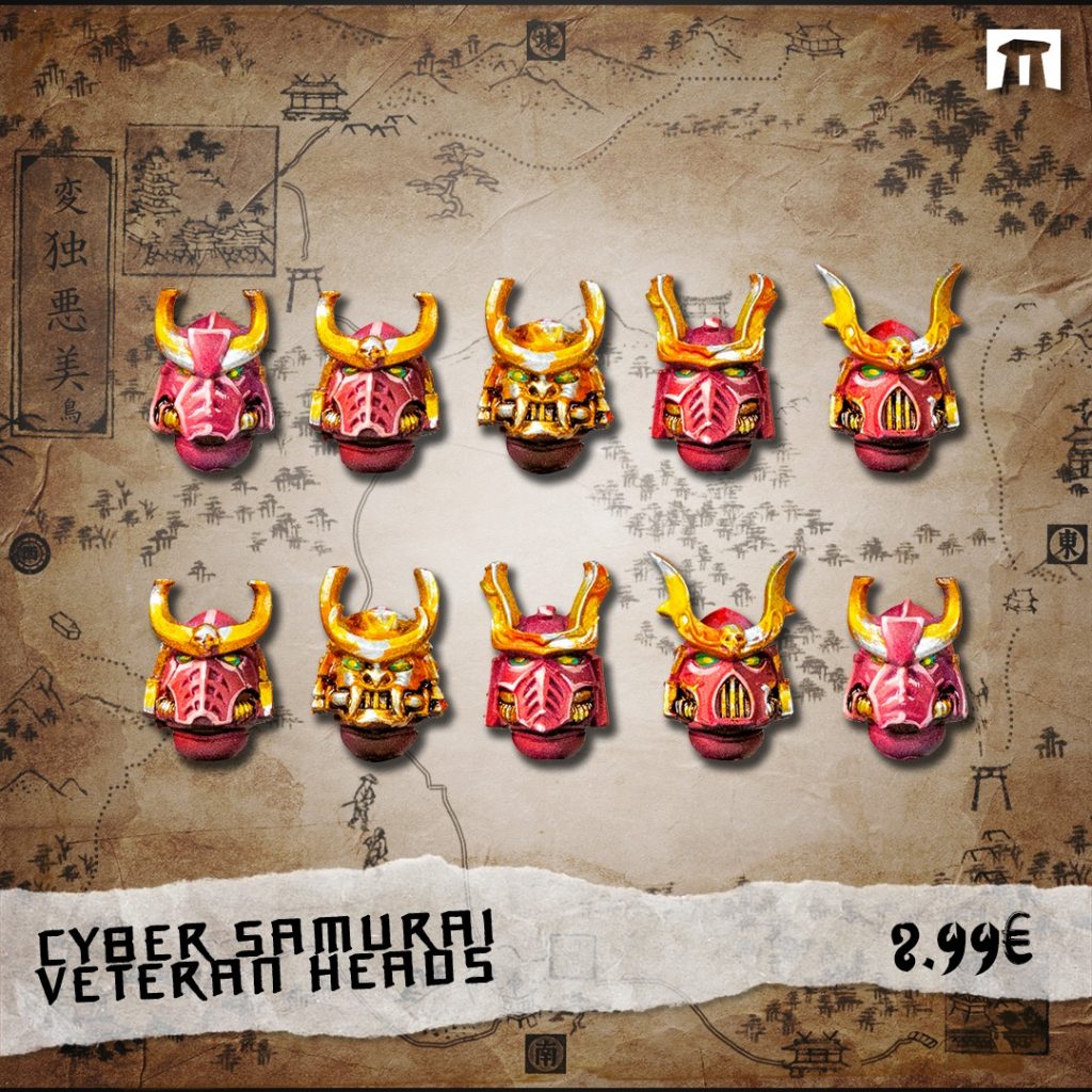 Kromlech Preview The Return Of Their Cyber Samurai Sci-Fi Range ...