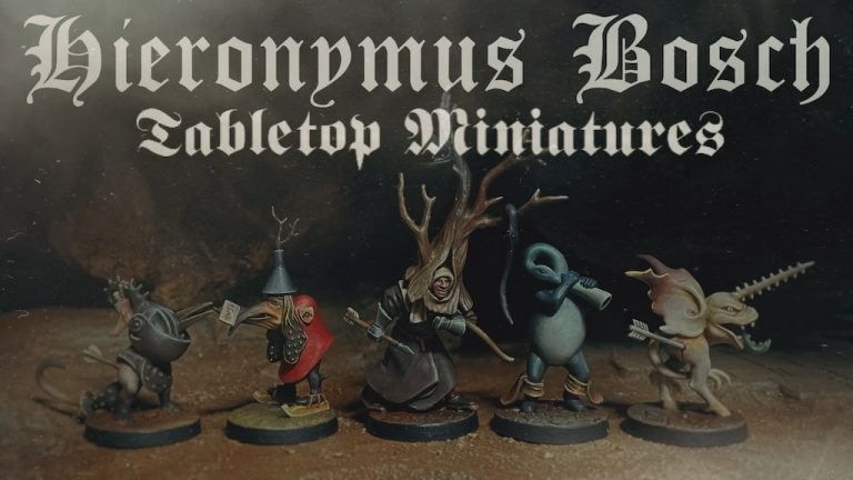 Explore A Weird Minis Range Inspired By Hieronymus Bosch! – OnTableTop ...