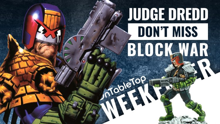 Judge Dredd; Check Out Block War & This Ace Sci-Fi Wargame From Warlord ...