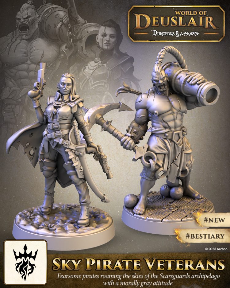 400 Monster Miniatures Coming Soon To Archon’s World Of Deuslair ...