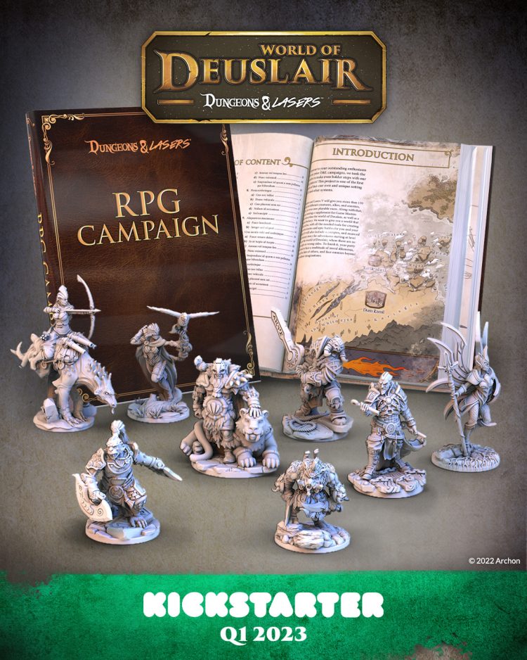 400 Monster Miniatures Coming Soon To Archon’s World Of Deuslair ...