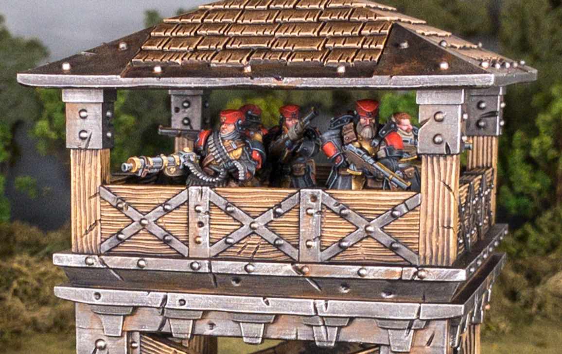 Take Cover In Warmachine’s New Guard Tower Terrain – OnTableTop – Home ...