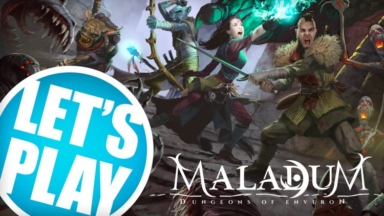 Let’s Play: Maladum – Dungeons Of Enveron (Into The Pit) | Battle ...