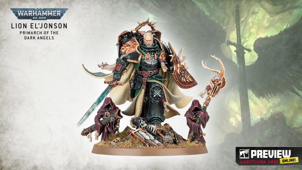 Lion El’Jonson Returns To Warhammer 40K In Arks Of Omen – OnTableTop – Home of Beasts of War