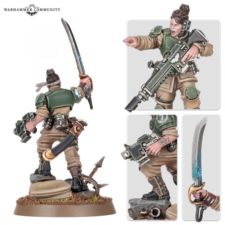 The Stalwart Minka Lesk Joins The Fight In Warhammer 40,000 ...