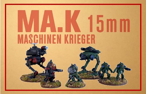 Wave 3 Of 15mm Maschinen Krieger Released From Slave2Gaming ...