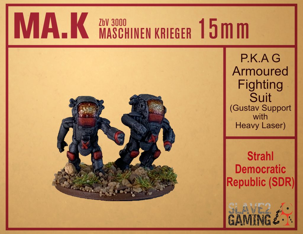 Wave 3 Of 15mm Maschinen Krieger Released From Slave2Gaming ...