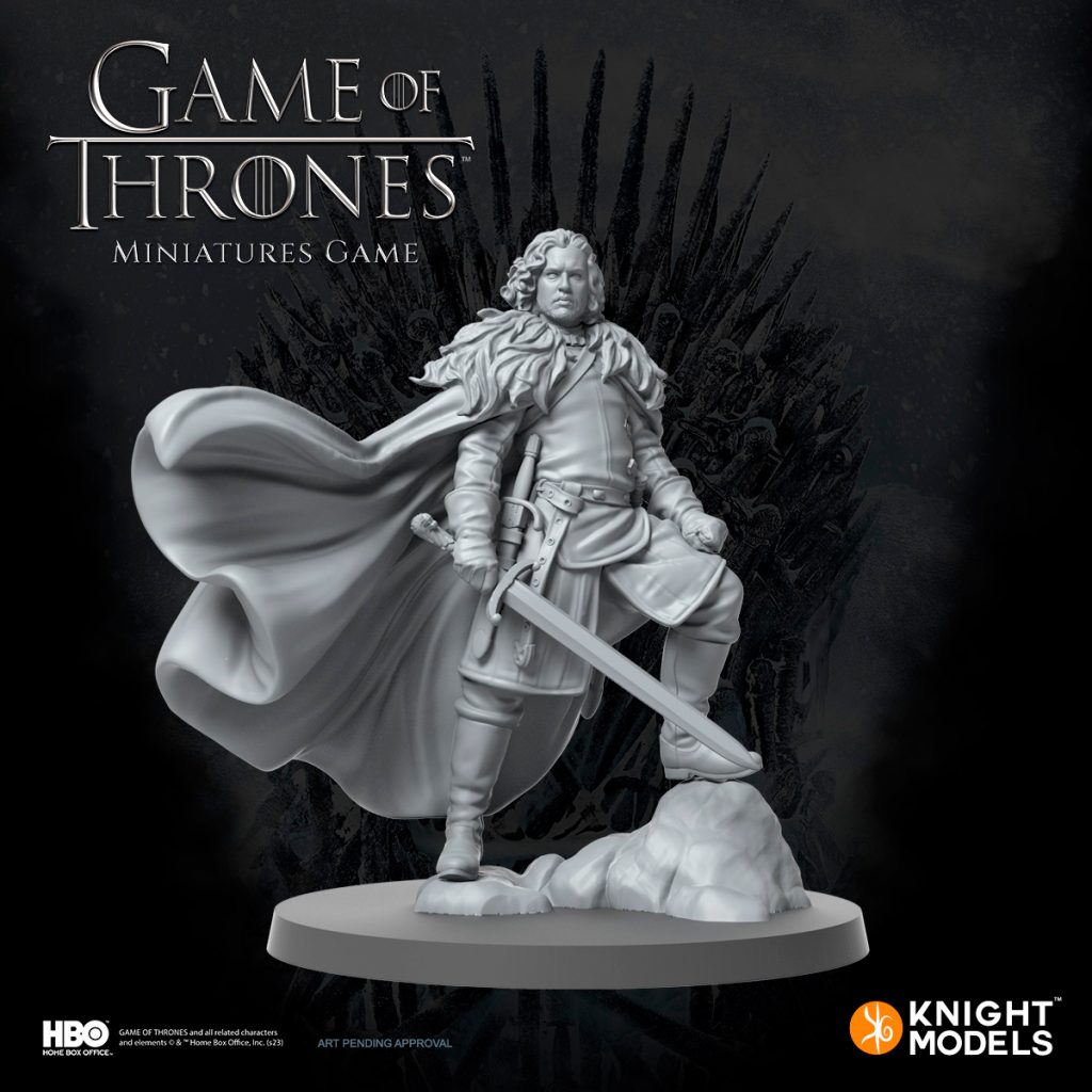 Jon Snow Leads Previews For Game Of Thrones Miniatures Range ...