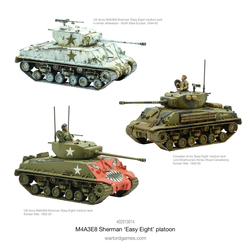 Snap Up A Sherman Easy Eight Platoon For Warlord’s Bolt Action ...