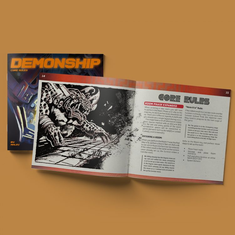 Dive Into Black Site’s New Solo Sci-Fi Micro Game, Demon Ship ...
