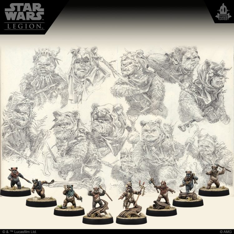 Yub Nub! FINALLY, Ewok Warriors For Star Wars: Legion – OnTableTop ...