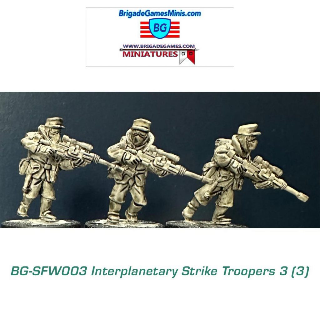 Check Out New 28mm Sci-Fi Strike Troopers From Brigade Games ...