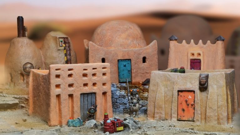 Check Out Fogou Models’ New Mud Brick Houses On Kickstarter ...