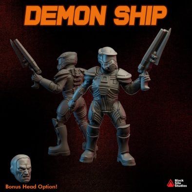 Dive Into Black Site’s New Solo Sci-Fi Micro Game, Demon Ship ...