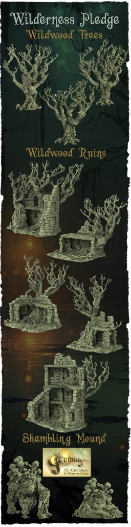 3D Print The Gloaming Swamps With Printable Scenery! – OnTableTop ...