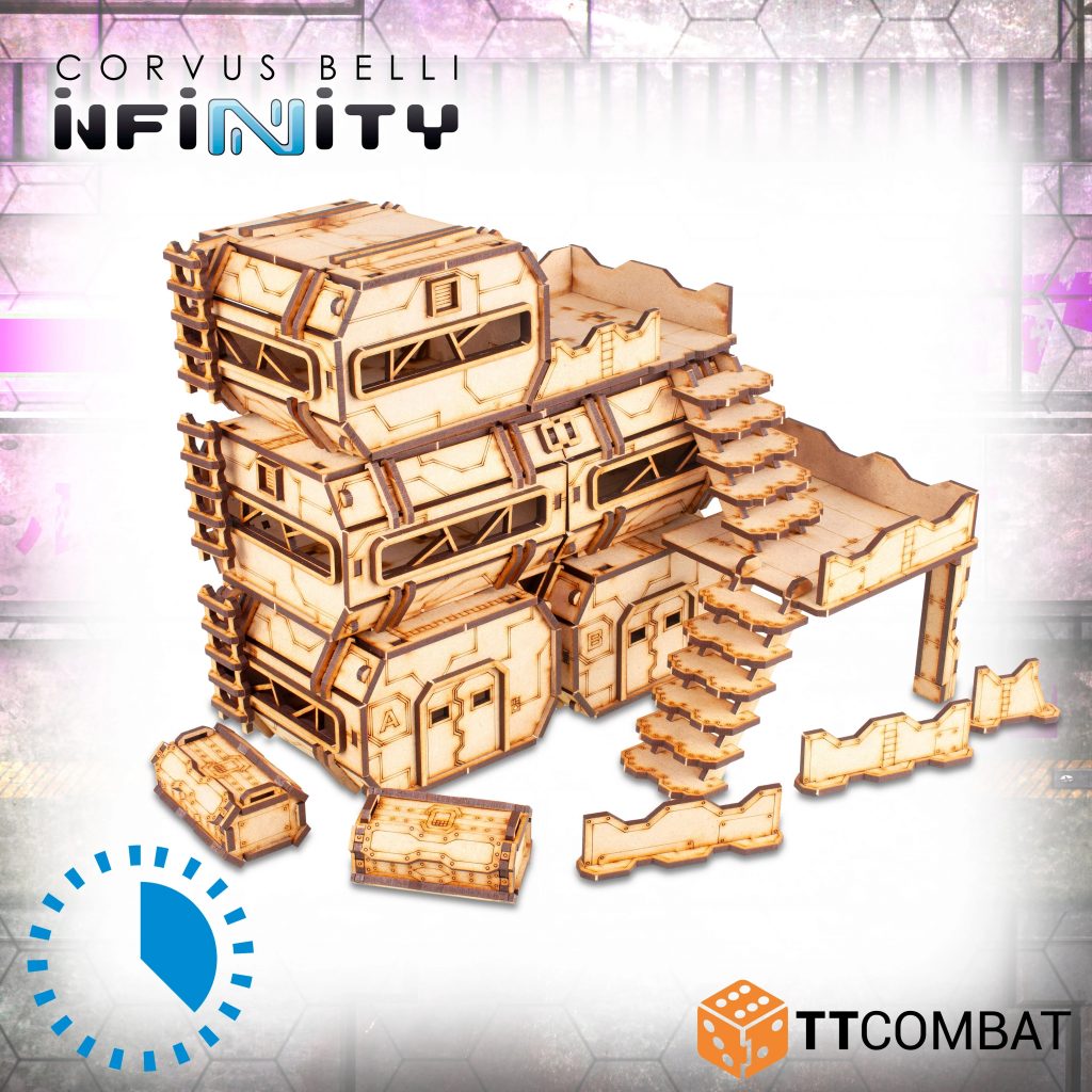 Fight Over 28mm Scale Sci-Fi Prefab Terrain From TTCombat – OnTableTop – Home of Beasts of War