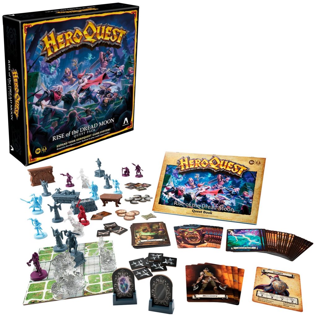 New HeroQuest Expansion! Rise Of The Dread Moon Coming Soon ...