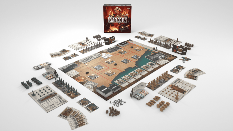Become A Mobster Mastermind With Scarface 1920 Board Game – OnTableTop ...