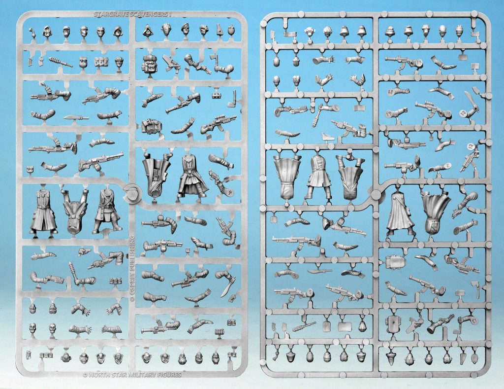 North Star Showcase Sprues For New Stargrave Scavengers – OnTableTop ...