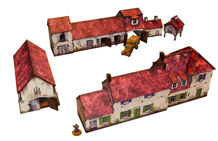 Micro Art’s 28mm WW2 Normandy Farm Terrain Now Available – OnTableTop ...