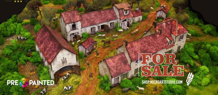Micro Art’s 28mm WW2 Normandy Farm Terrain Now Available – OnTableTop ...