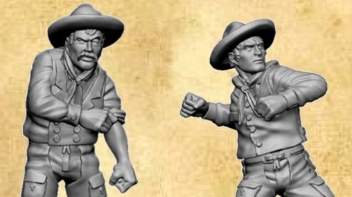 Start A Wild West Bar Brawl With Knuckleduster Miniatures – OnTableTop ...