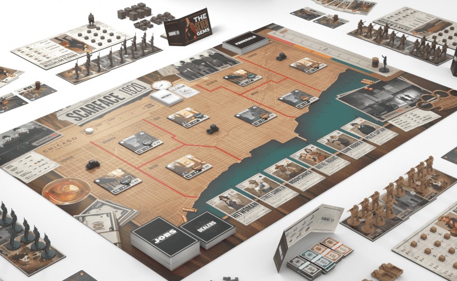 Become A Mobster Mastermind With Scarface 1920 Board Game – OnTableTop ...